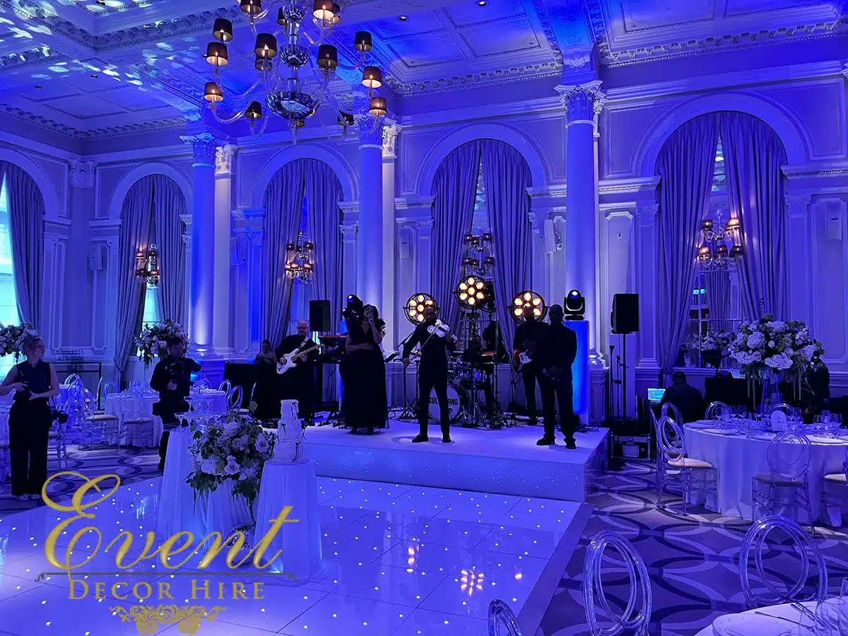 Corinthia Hotel Wedding Decor London Dancefloor and Production - Event ...