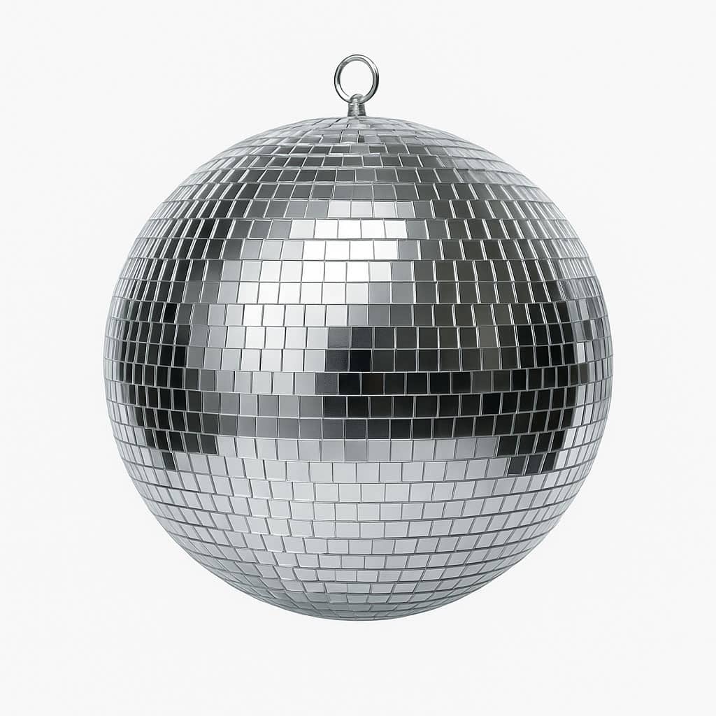 30cm Mirror Ball - Event Decor Hire